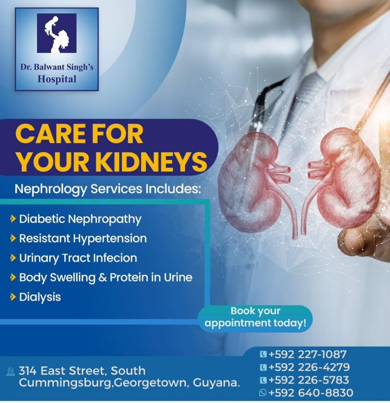 Nephrology and Dialysis Services - Dr. Balwant Singh's Hospital